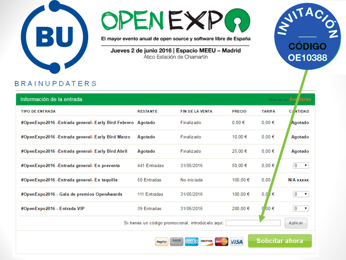 instrucciones-código-invitacion-brainupdaters - Brain Updaters